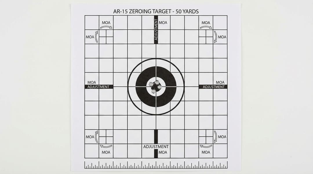 How to Zero AR-15 Optics 2026: 50/200 Zero Chart, Printable Targets ...
