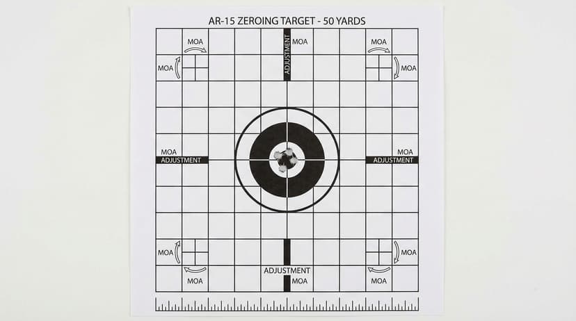 How to Zero AR-15 Optics 2026: 50/200 Zero Chart, Printable Targets ...