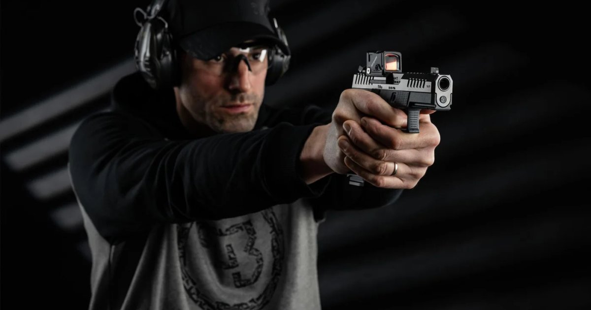 CZ P-10 C Ported COA: Factory Aimpoint Red Dot with A-CUT Mechanical ...