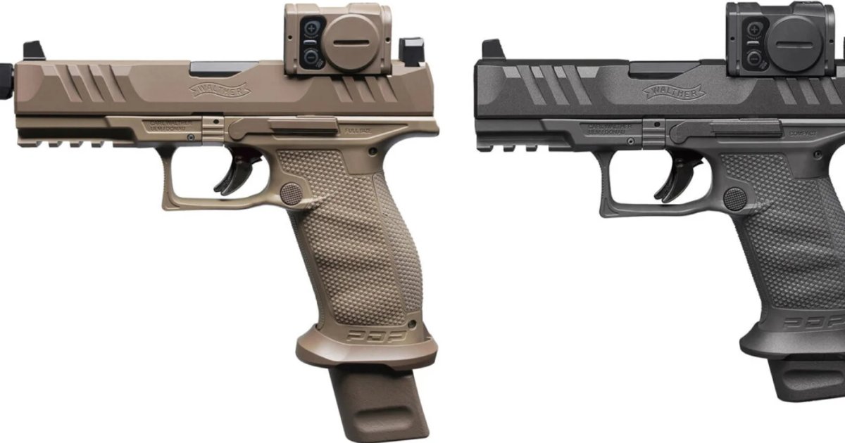 Walther P14: German Special Forces Duty Pistol with Factory Compensator ...